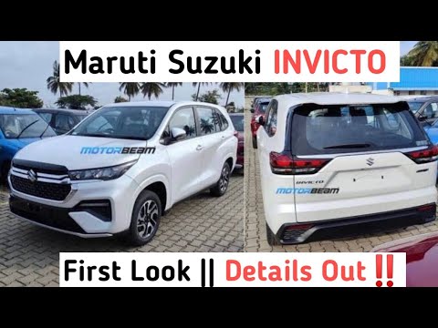 All New Maruti Suzuki Invicto - 7 Seater SUV || New Features || Price ...