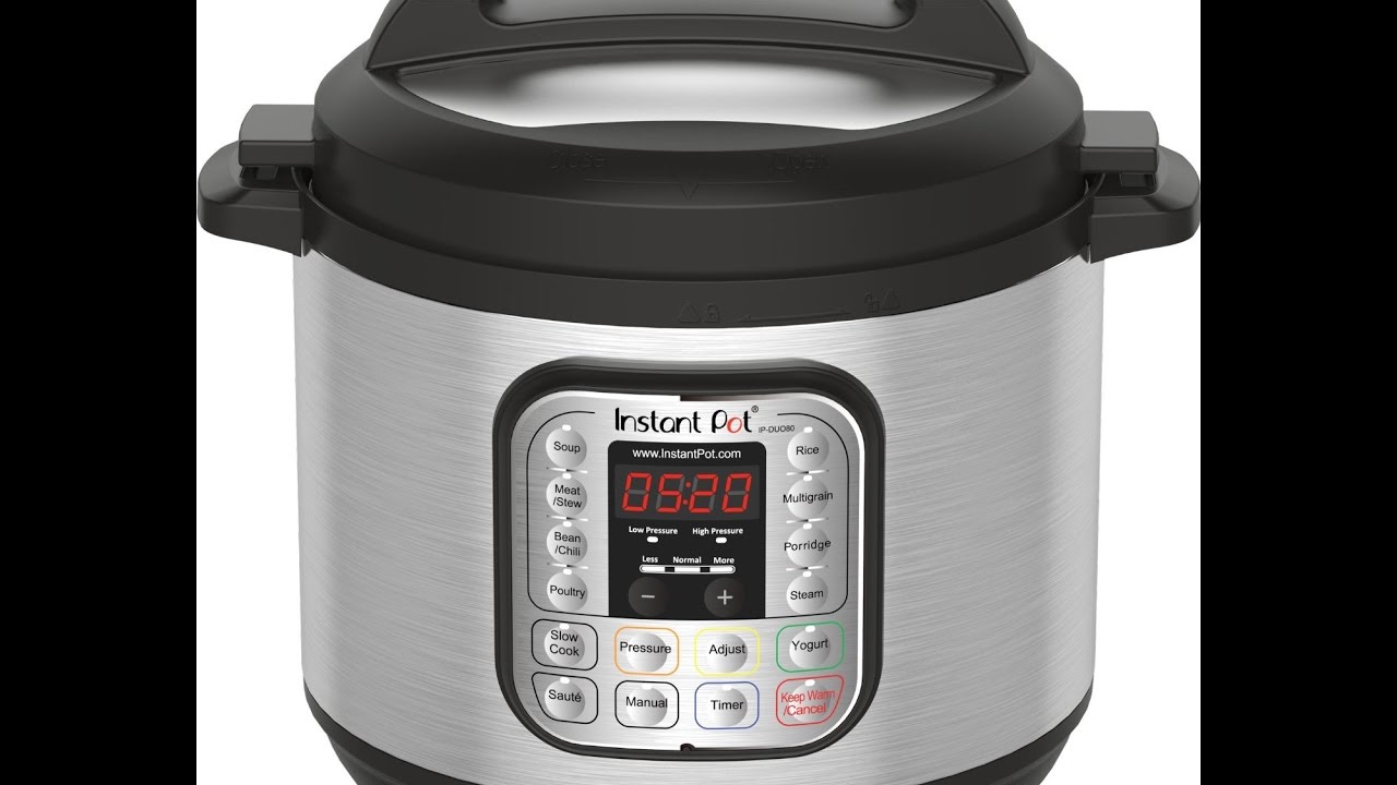 Instant Pot IP-DUO60 7-in-1 Programmable Pressure Cooker, 6qt ...