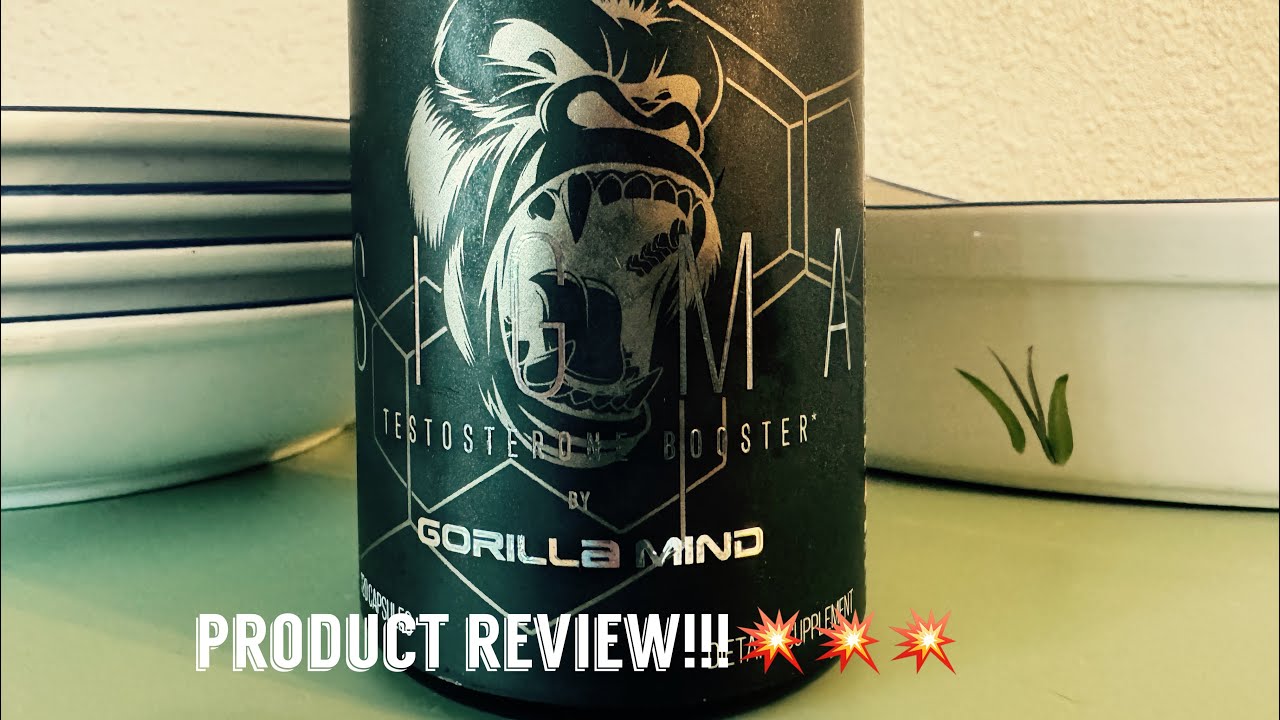 Testosterone Booster Review!! Sigma testosterone booster by Gorilla 🦍 ...