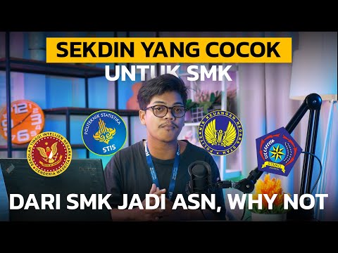 7 SEKOLAH KEDINASAN UNTUK LULUSAN SMK | ANAK SMK BISA JADI ASN?? WHY NOT