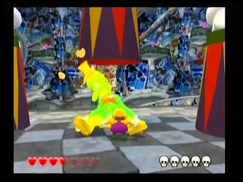 Let's Play Wario World - #14. Mirror Mansion Boss: Mean Emcee - YouTube