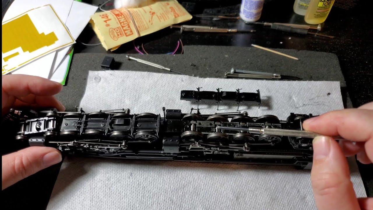 How to offset your drivers on Articulated/Duplex Steam Locomotives ...