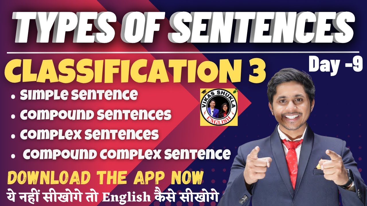 Simple Compound and Complex Sentences| Tricks की भंडार के साथ | types ...
