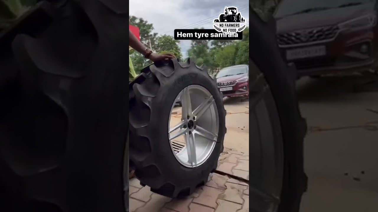 Tractor Modified front tyres short video 😎😎 - YouTube