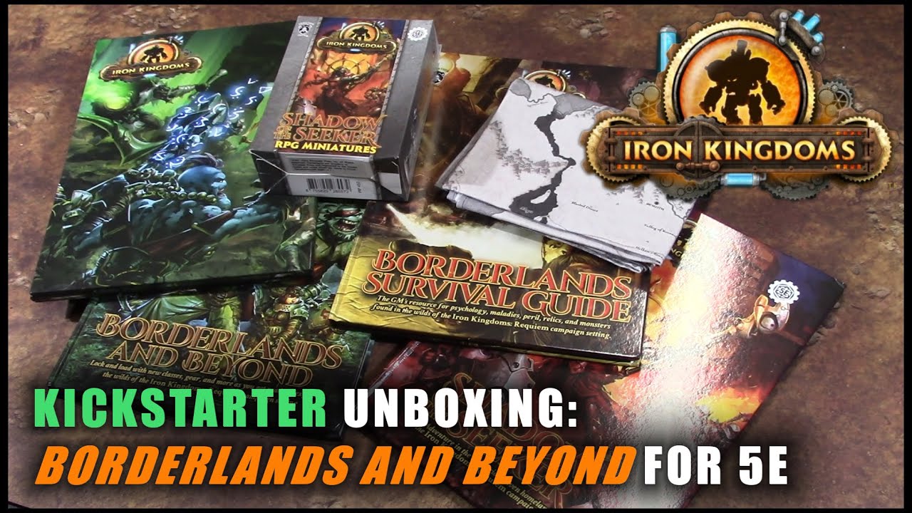 Unboxing 'Borderlands and Beyond' for 5E - YouTube