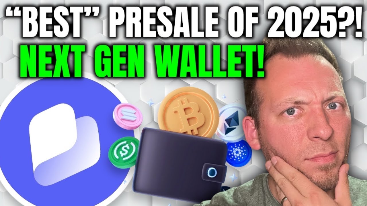 THE "BEST" CRYPTO PRESALE OF 2025?!! NEW NEXT GEN WALLET! - YouTube