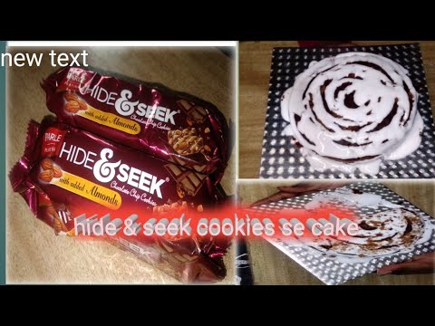cookies biscuit se बनाया very tasty cake//hide & seek cookies biscuit 🍪 ...