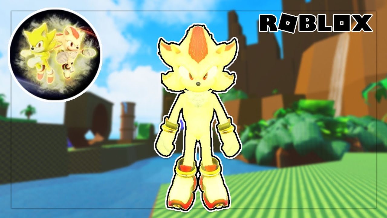 How to Get Movie Super Shadow and Super Sonic Badge in Sonic RP Mobius ...