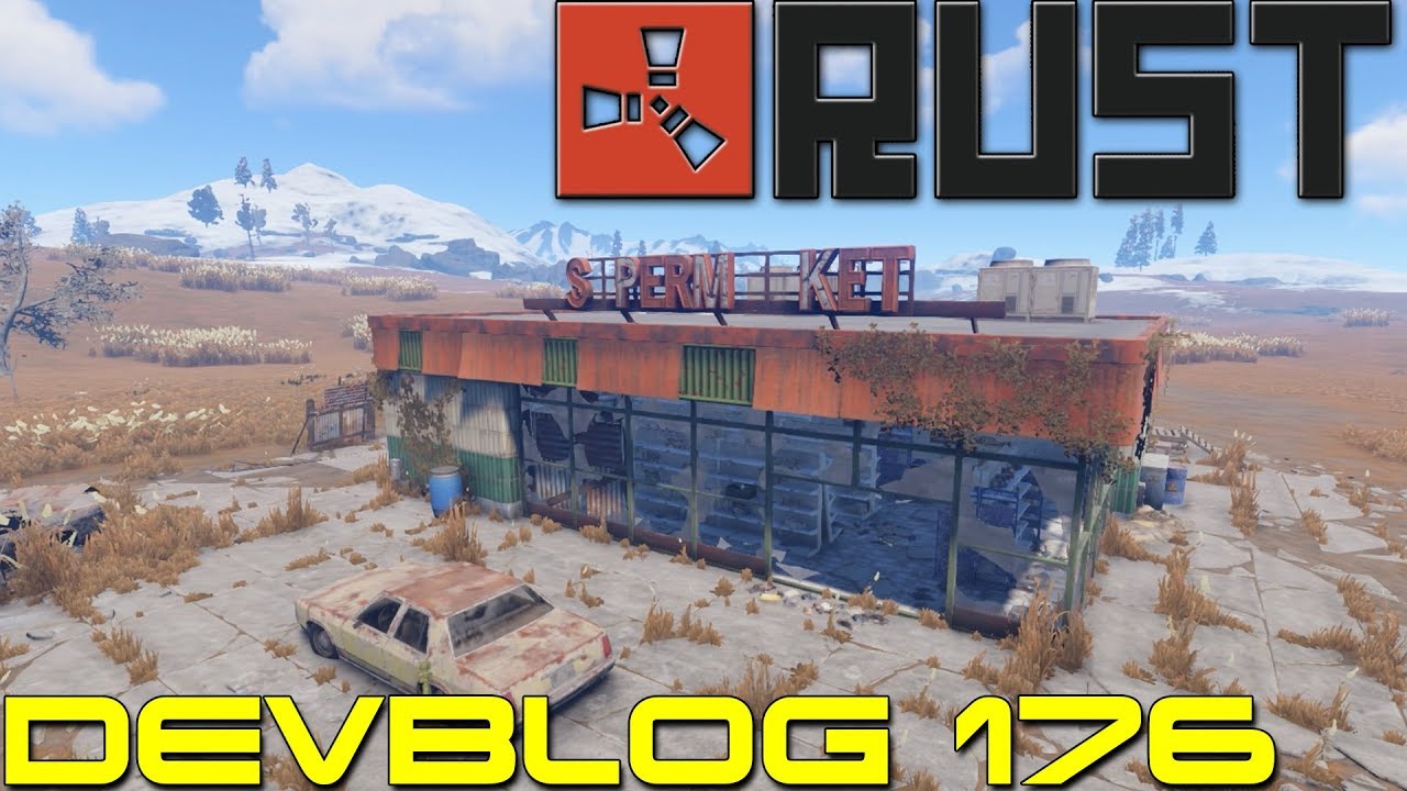 Rust Devblog 176 - Supermarkets & Gas Stations! - Item Info Panels ...