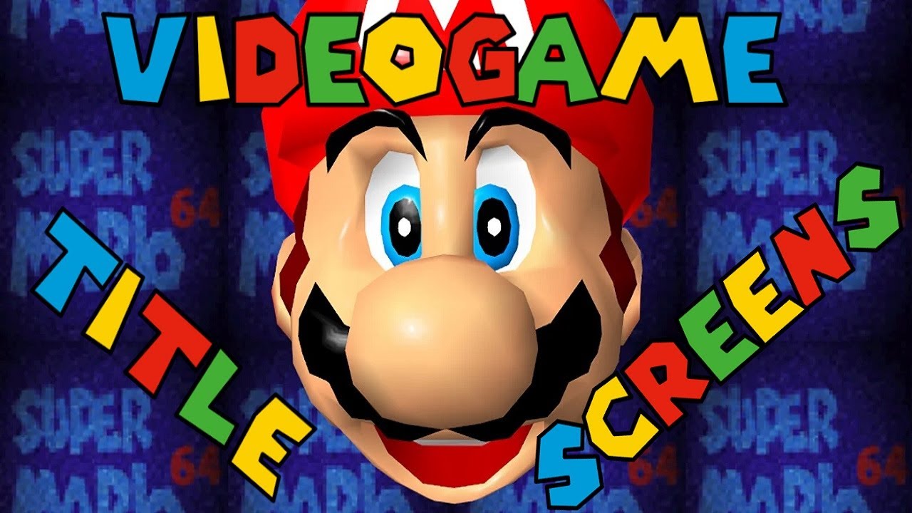 𝗩𝗶𝗱𝗲𝗼 𝗚𝗮𝗺𝗲 𝗧𝗶𝘁𝗹𝗲 𝗦𝗰𝗿𝗲𝗲𝗻𝘀 - An artform of it's own - YouTube