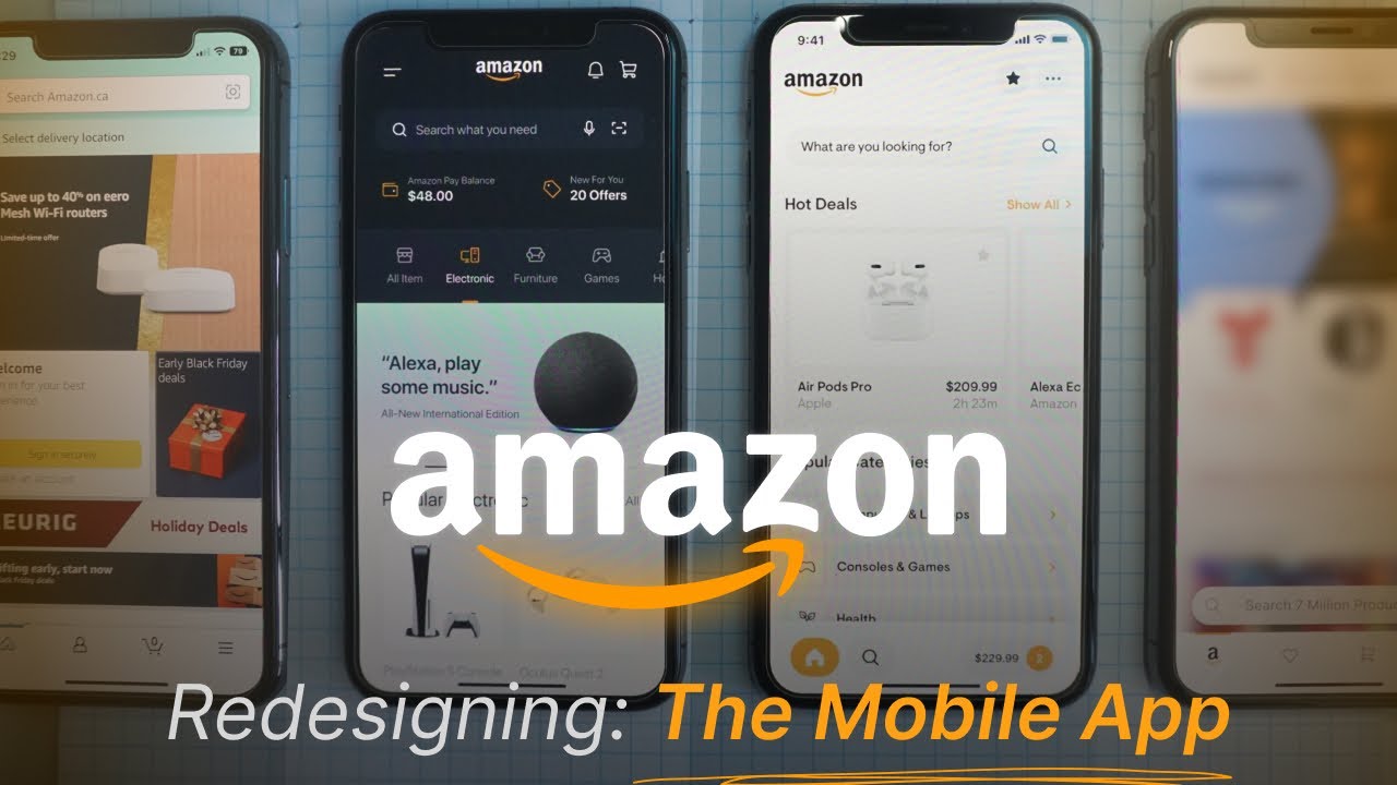 Redesigning Amazon's Mobile Experience - YouTube