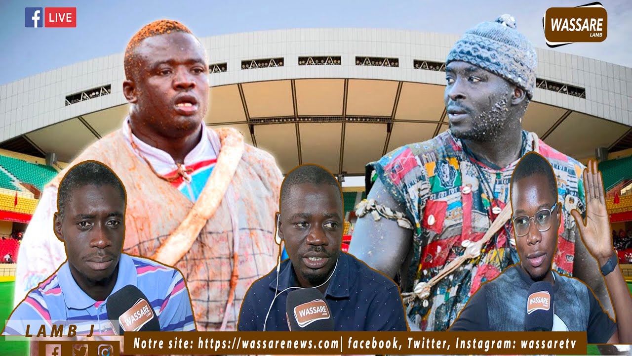 EN DIRECT: Siteu vs Papa Sow, les préparatifs dans les locaux de Lutte ...