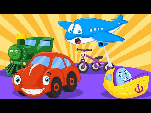 Kırmızı Araba ile Duyguları Öğreniyoruz | Duygular Şarkısı | Eğitici Çocuk ve Bebek Şarkıları