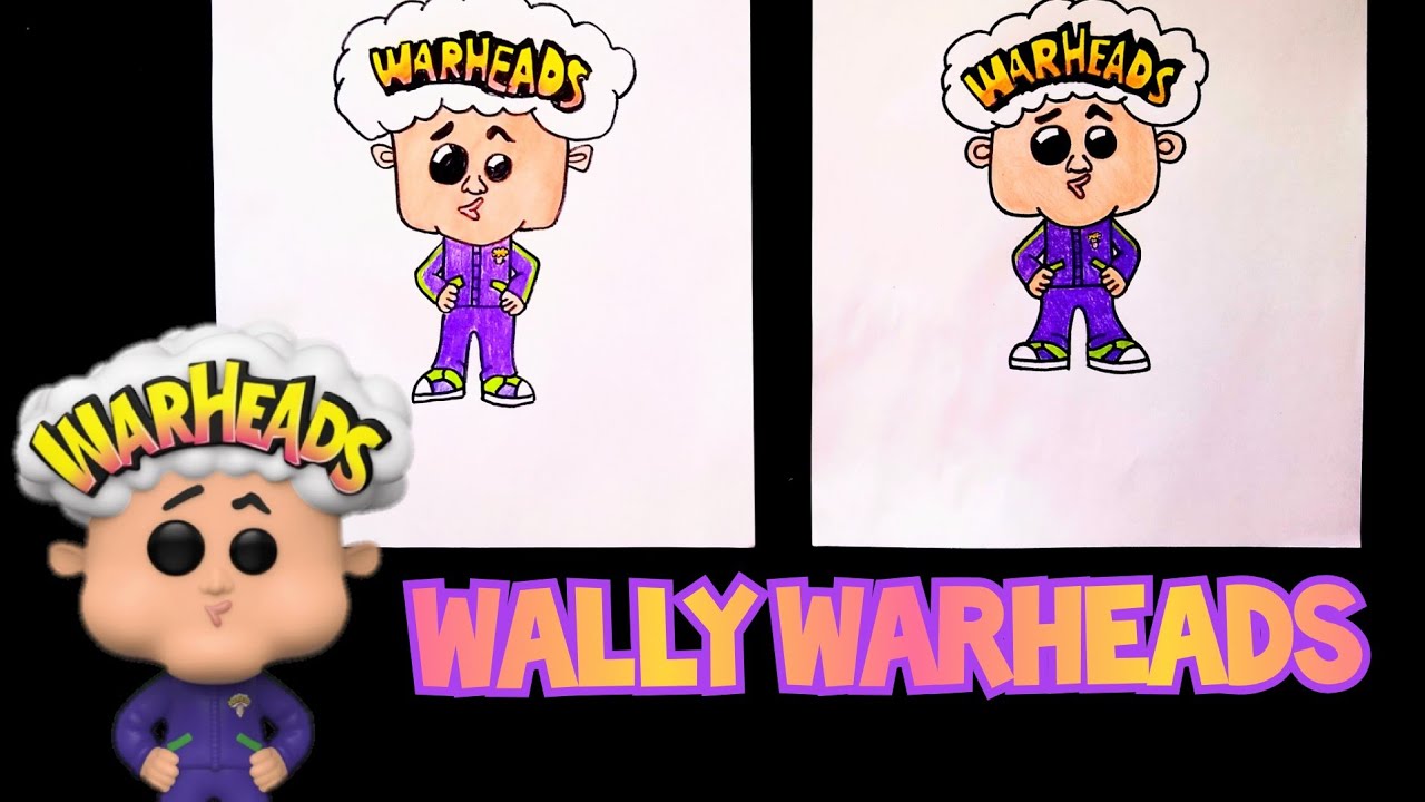 How to Draw Wally Warheads Funko Pop - YouTube