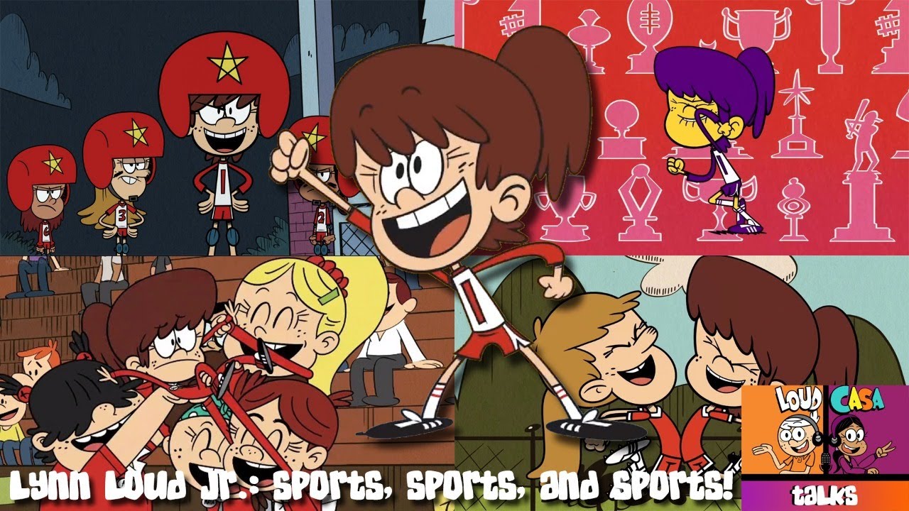 Lynn Loud Jr.: Sports, Sports, and Sports! - YouTube