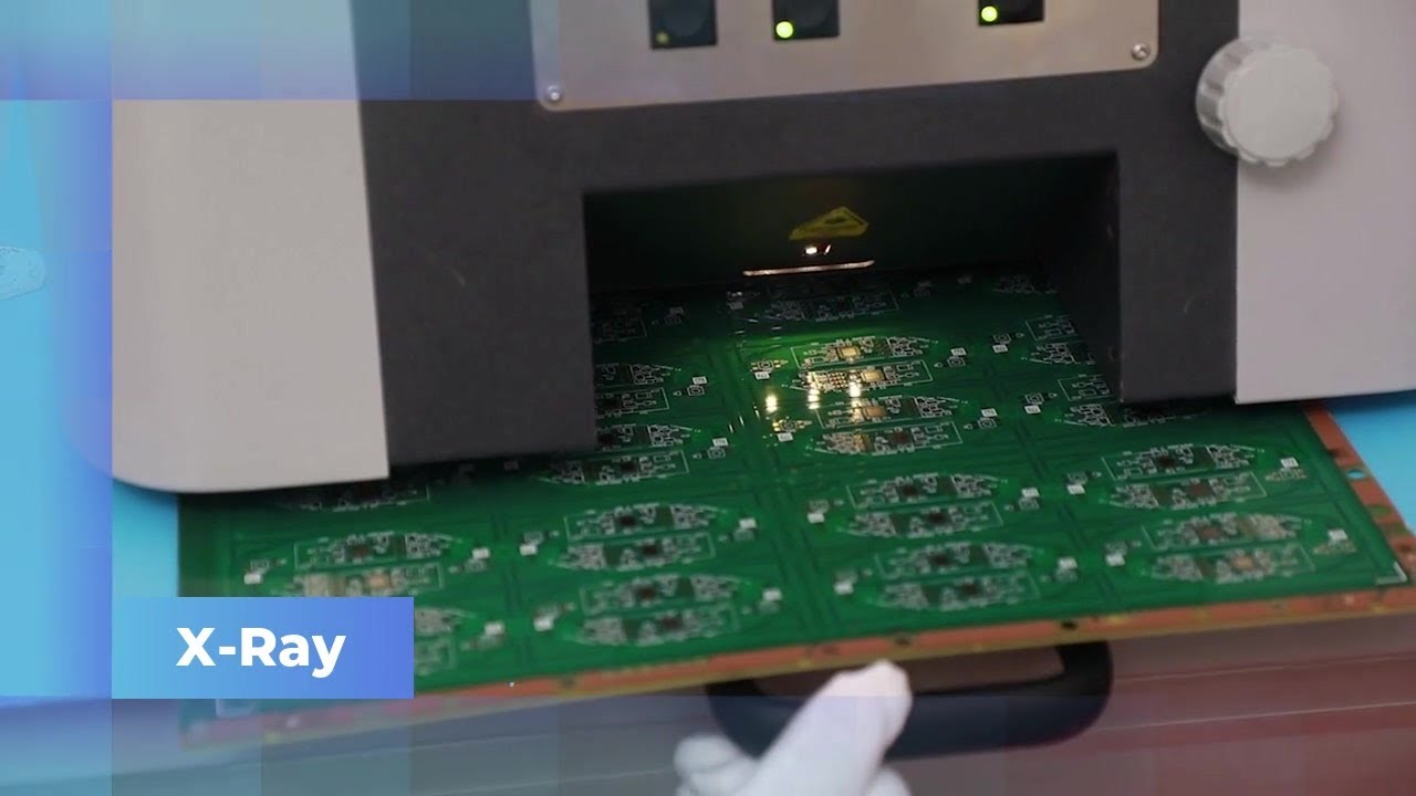 CAMTECH PCB X-Ray of PCB manufacturing - YouTube
