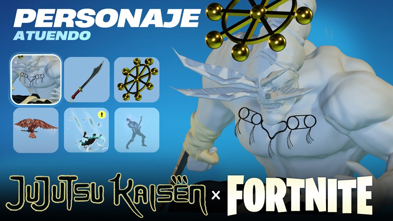 MAHORAGA Y PANDA de JUJUTSU KAISEN en FORTNITE!? [RUMOR] - YouTube