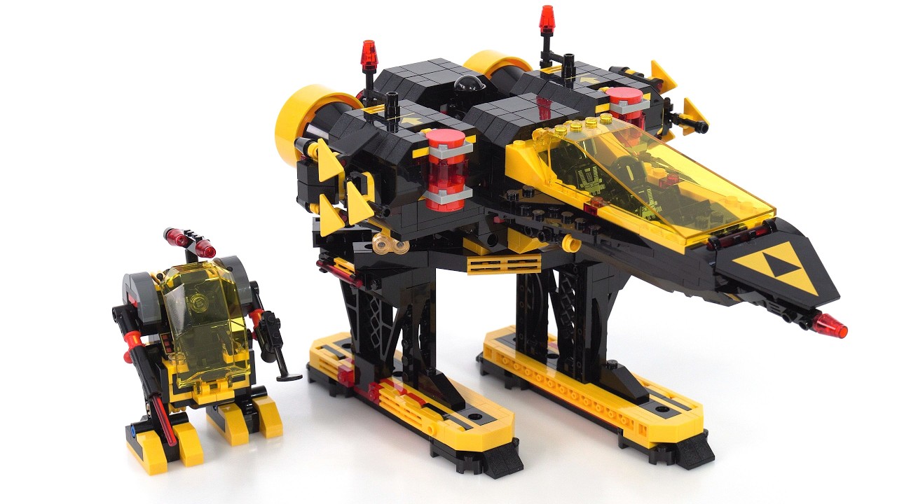 Lego Icons 2025 blacktron renegade alternate model review comparison ...
