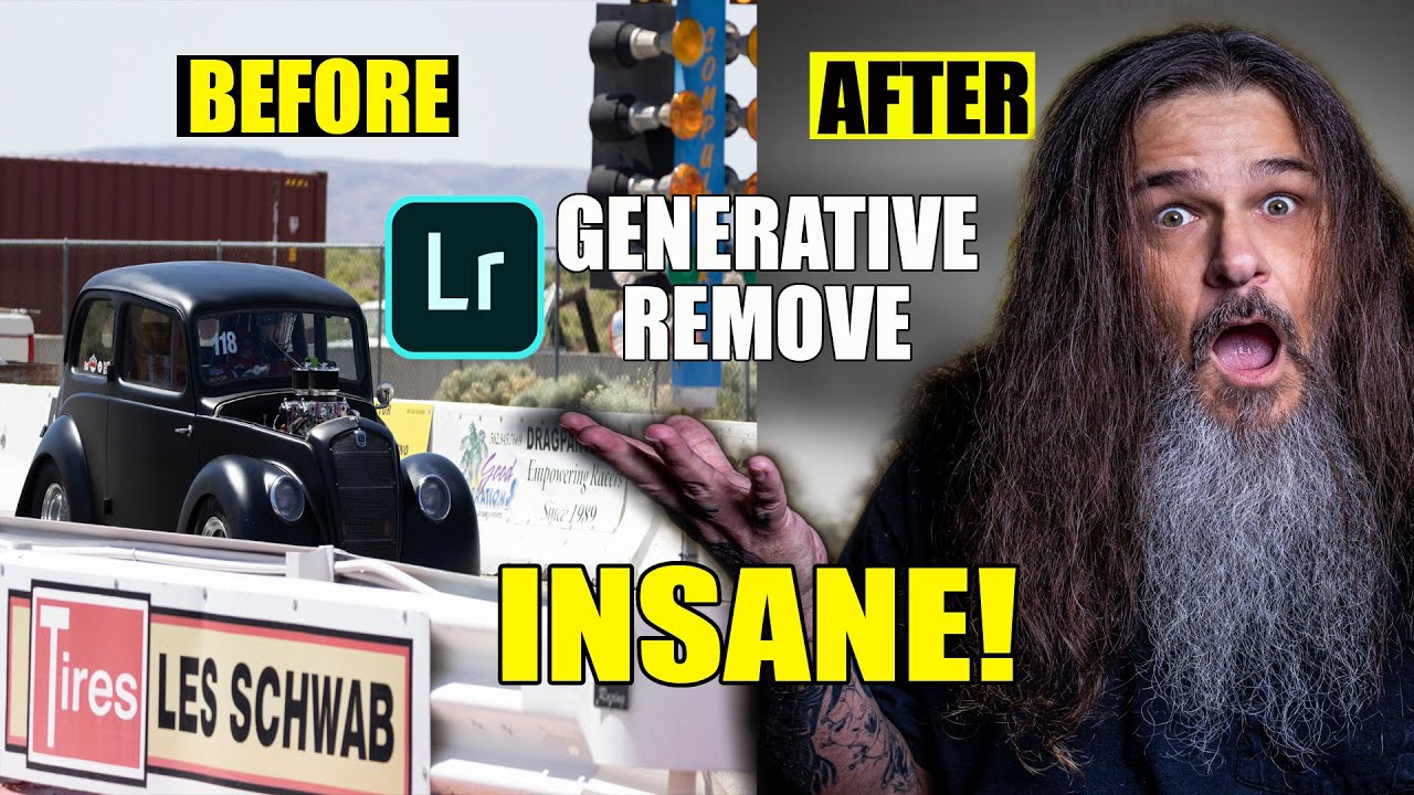 Lightroom's Newest Update: Generative AI Remove is Insane! - YouTube