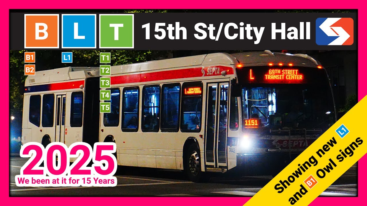 New Signs for the SEPTA Metro B1 and L1 Nite Owl Bus Service - SEPTA ...
