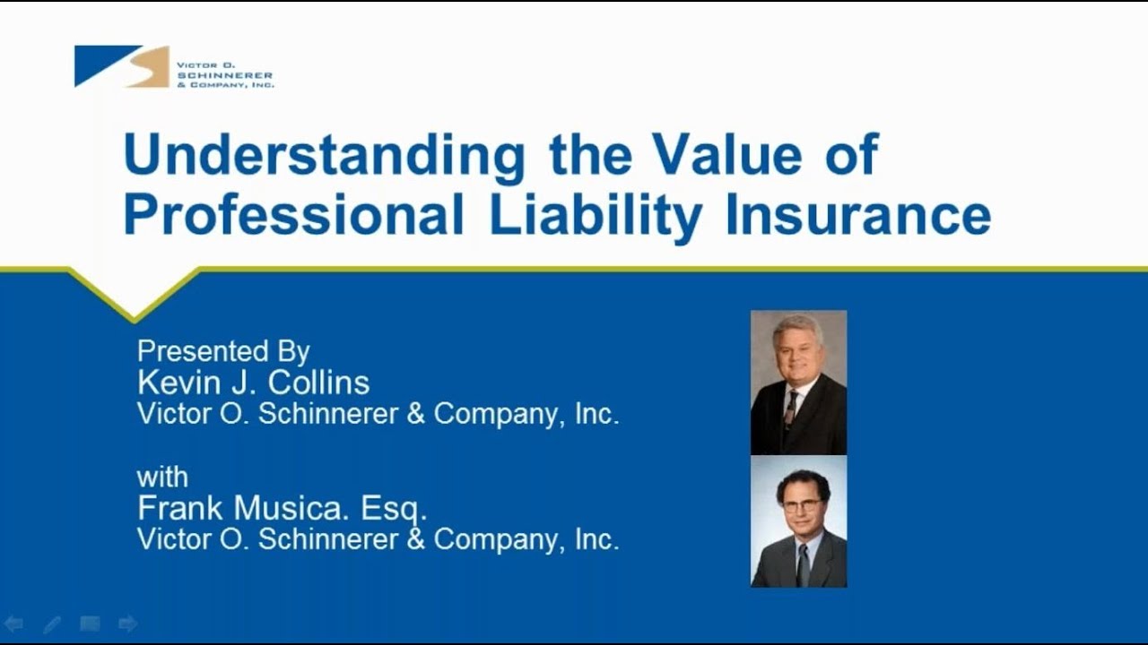 Understanding the Value of Professional Liability Insurance - YouTube