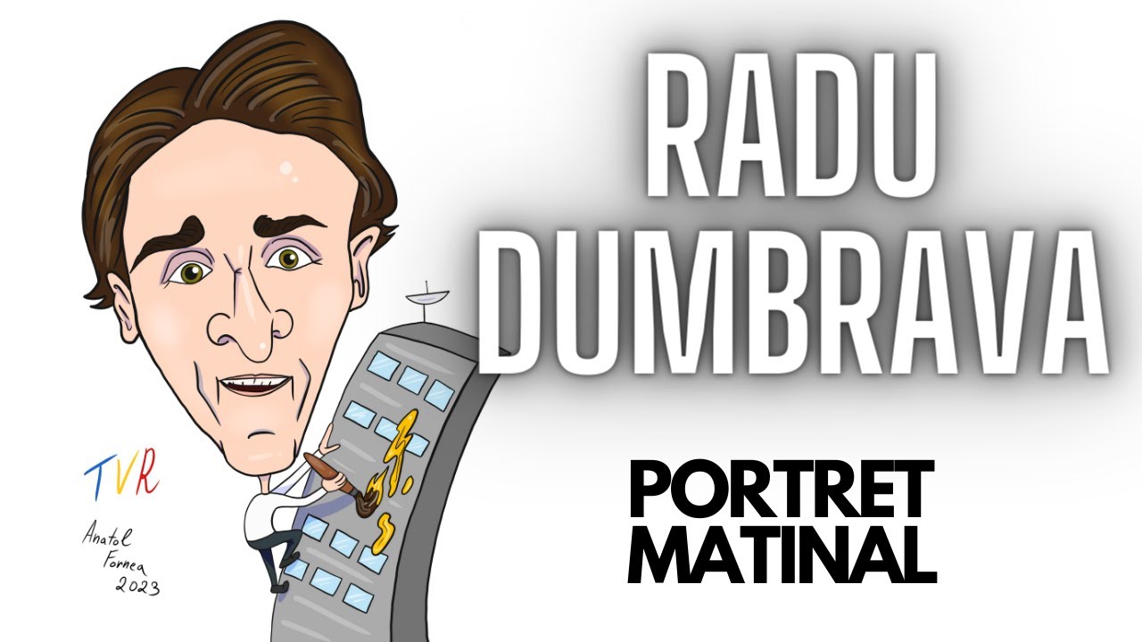 Portret Matinal cu Radu Dumbrava - caricatura unui pictor ,,la înălțime" - YouTube