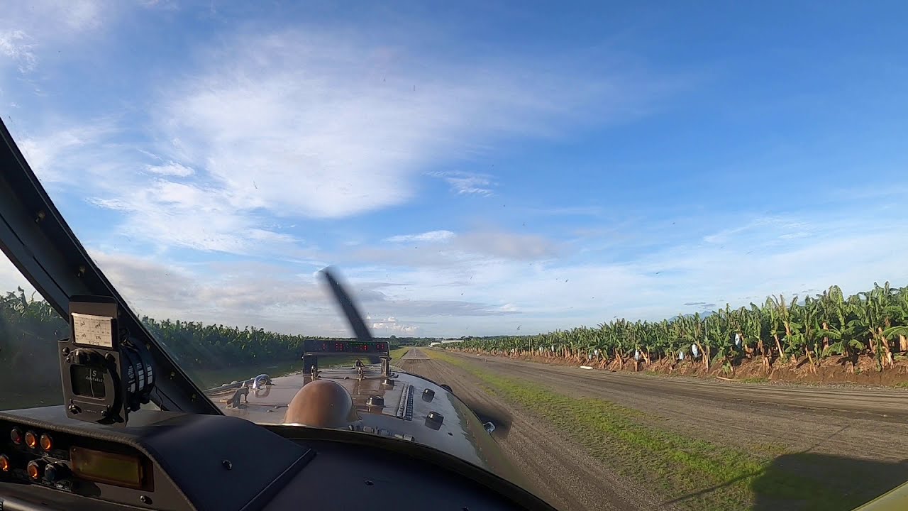 AirTractor 504 Landing | Tadeco 1 | 750 SHP - YouTube