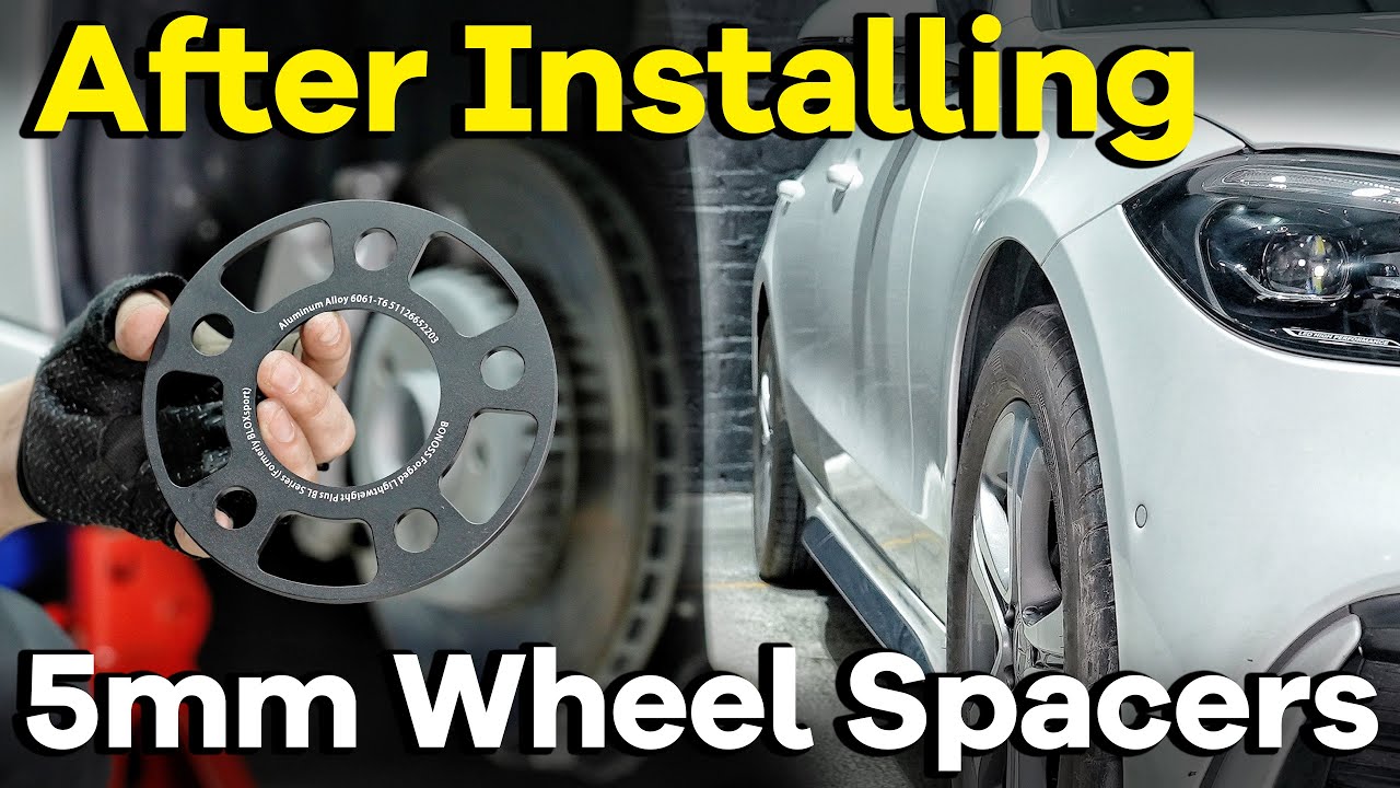 5mm Wheel Spacers Before and After | BONOSS Mercedes Aftermarket ...