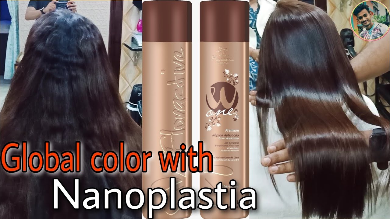 Nanoplastia with Global color/💯% straight look/Soft and smooth ...