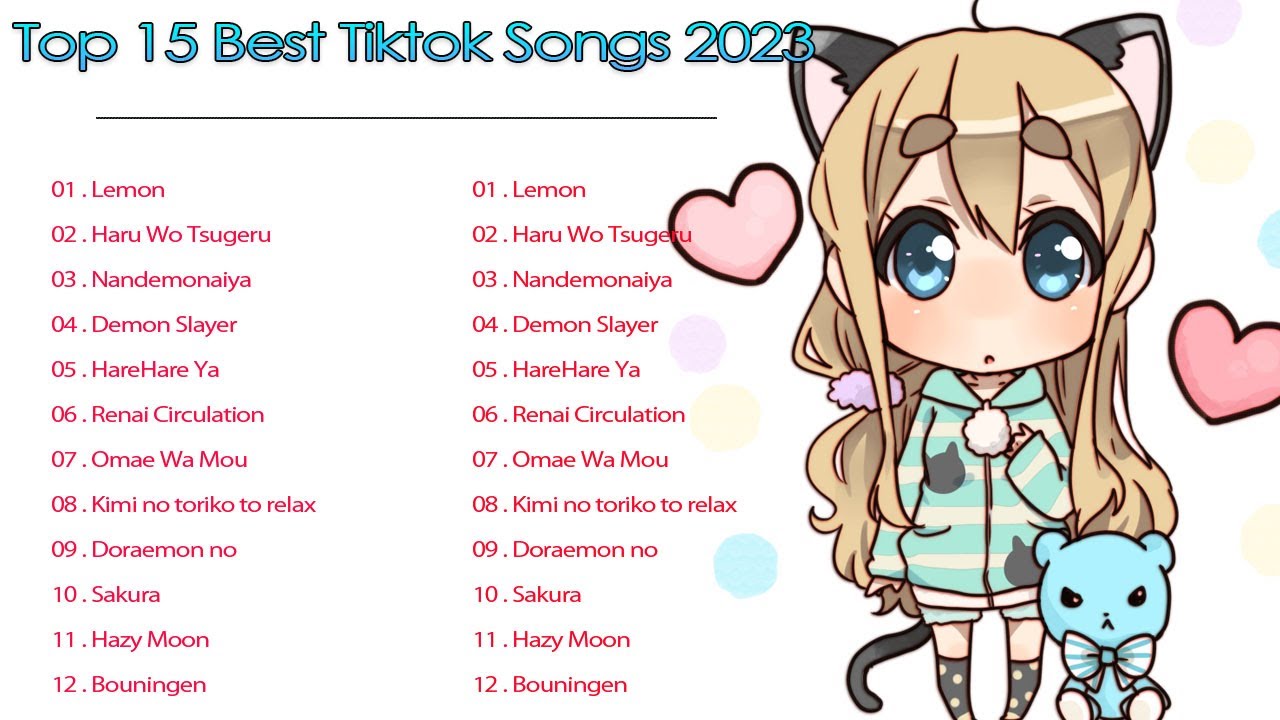 My Top Japanese Songs in Tik Tok 2023 / Top 15 Best Tik Tok Japanese ...