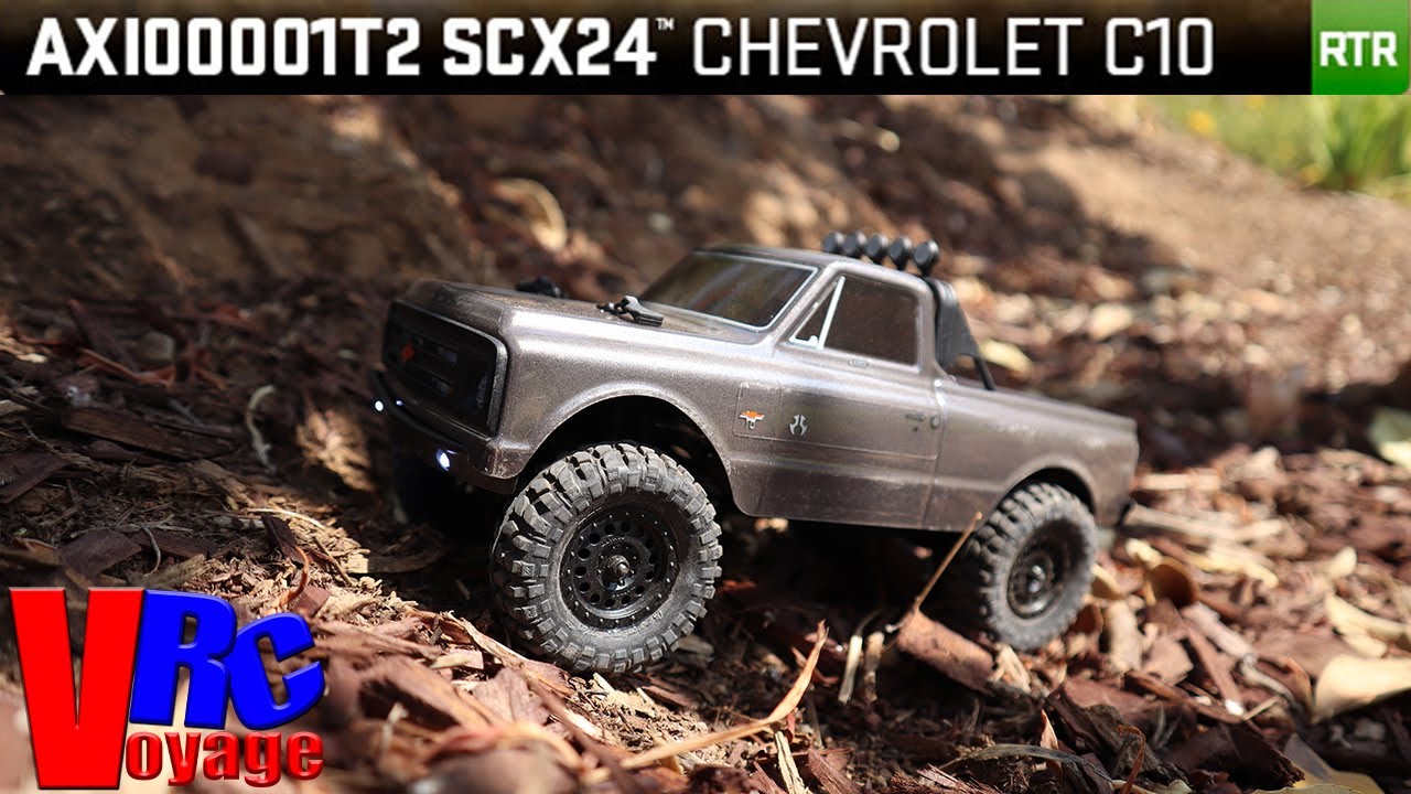 Axial SCX24 C10 Backyard Test - 100% BOX STOCK - 1967 Chevrolet C10 ...