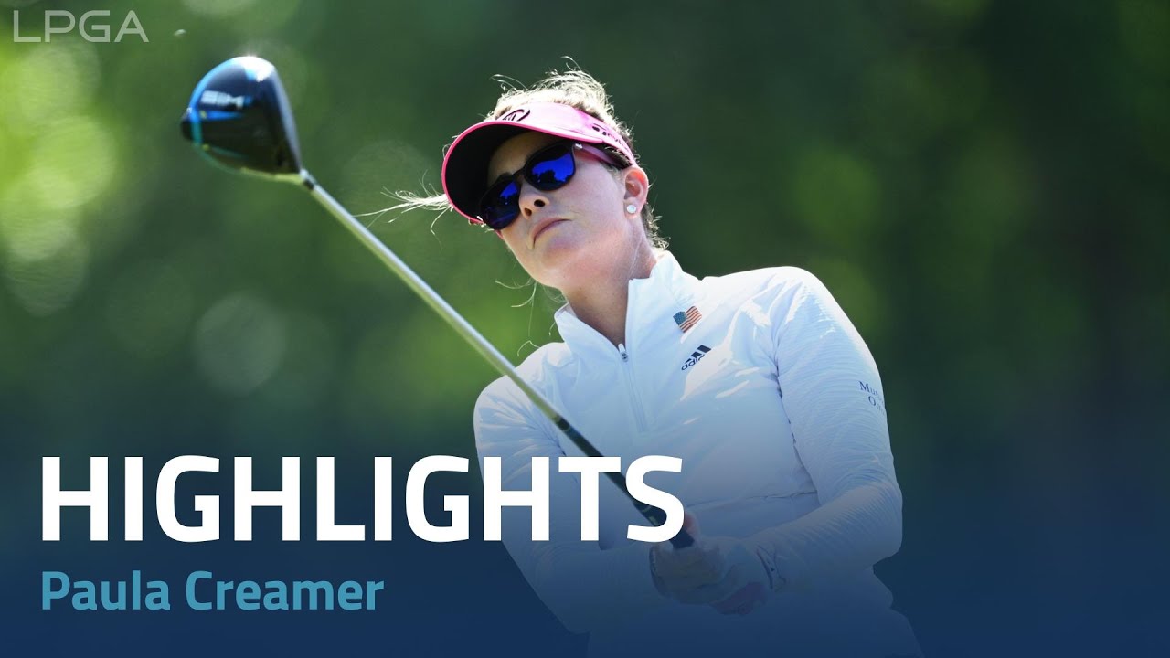 Paula Creamer First Round Highlights | 2022 Kroger Queen Championship ...
