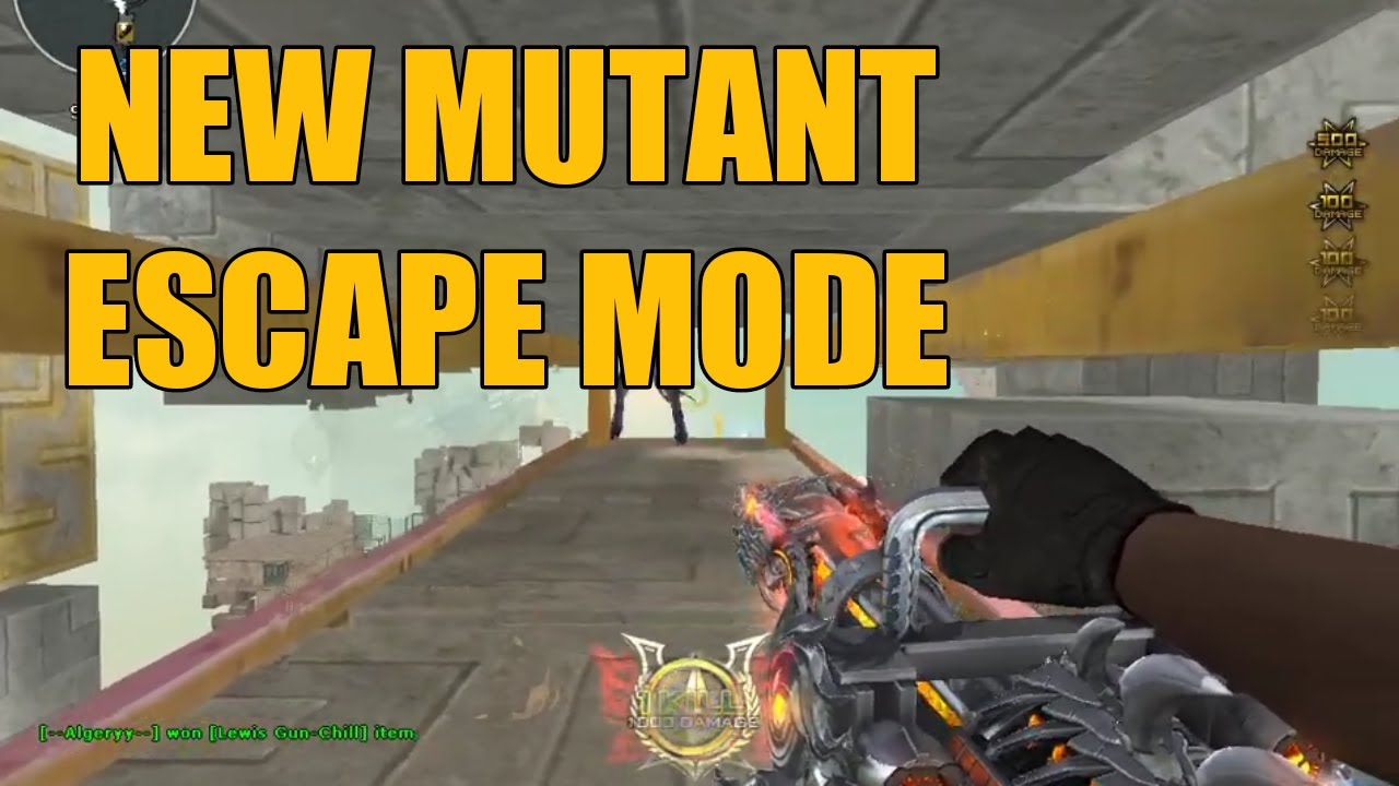 CROSSFIRE PH: New Mutant Escape Mode (Cube Piece) - YouTube