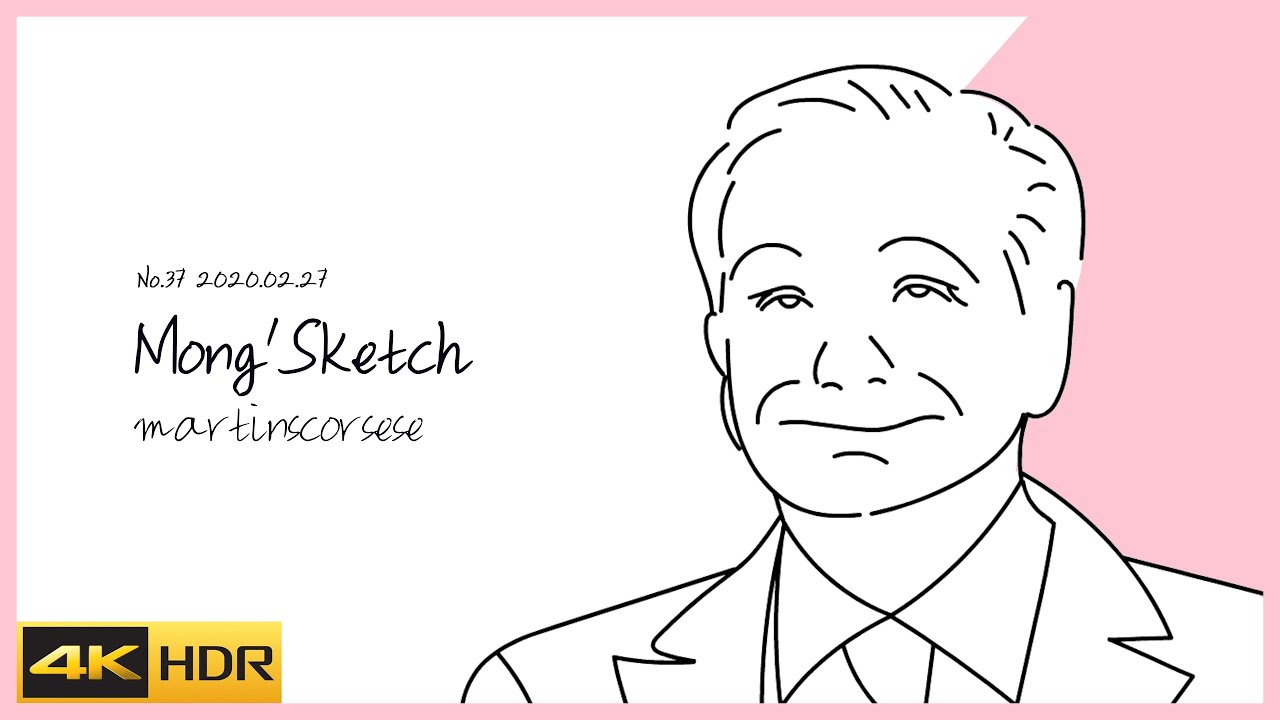 Drawing & Coloring and Fan Art Martin Scorsese | Mong'Sketch No.37 ...