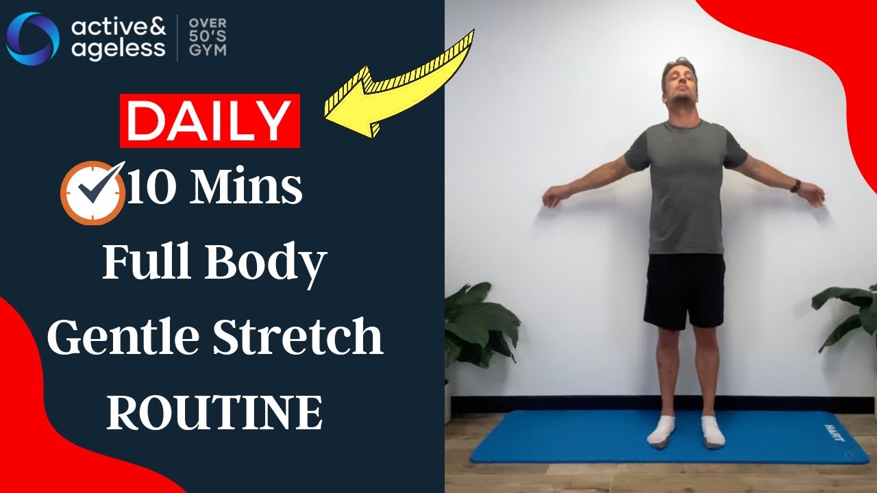 10 Minute Full Body Gentle Daily Stretch Routine - YouTube