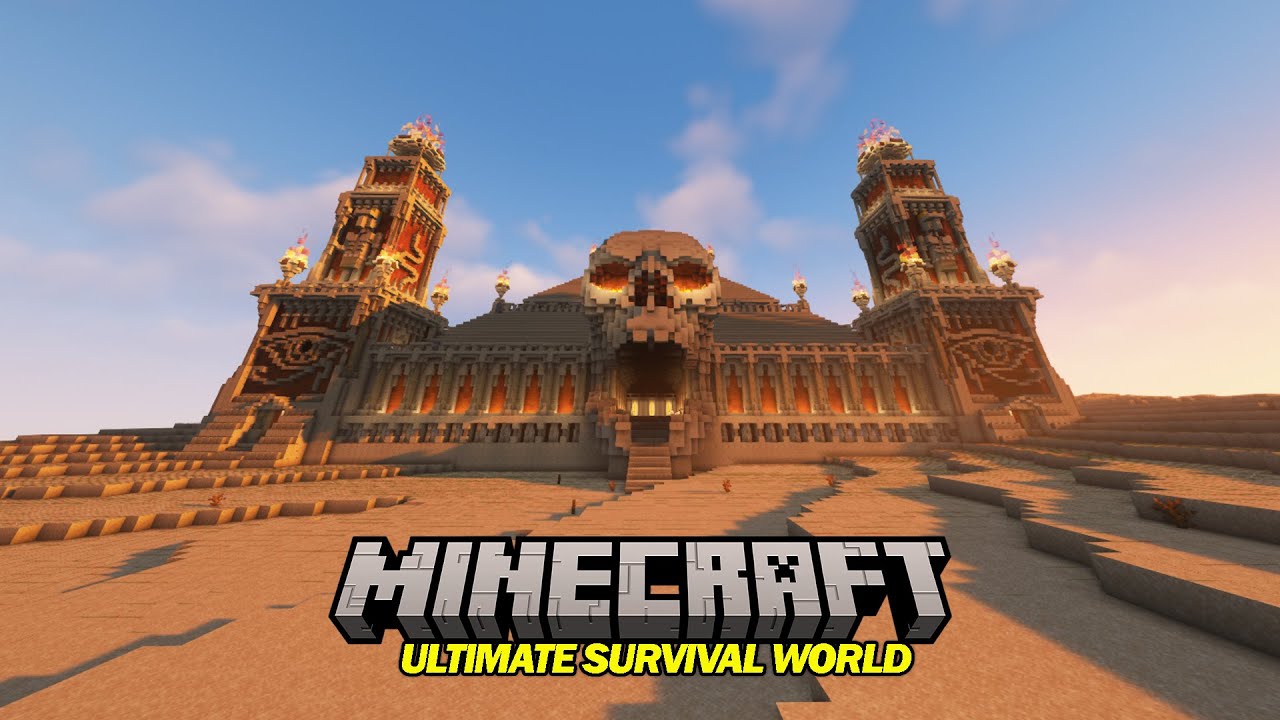 Minecraft's Ultimate Survival World Is PURE CHAOS!! - YouTube