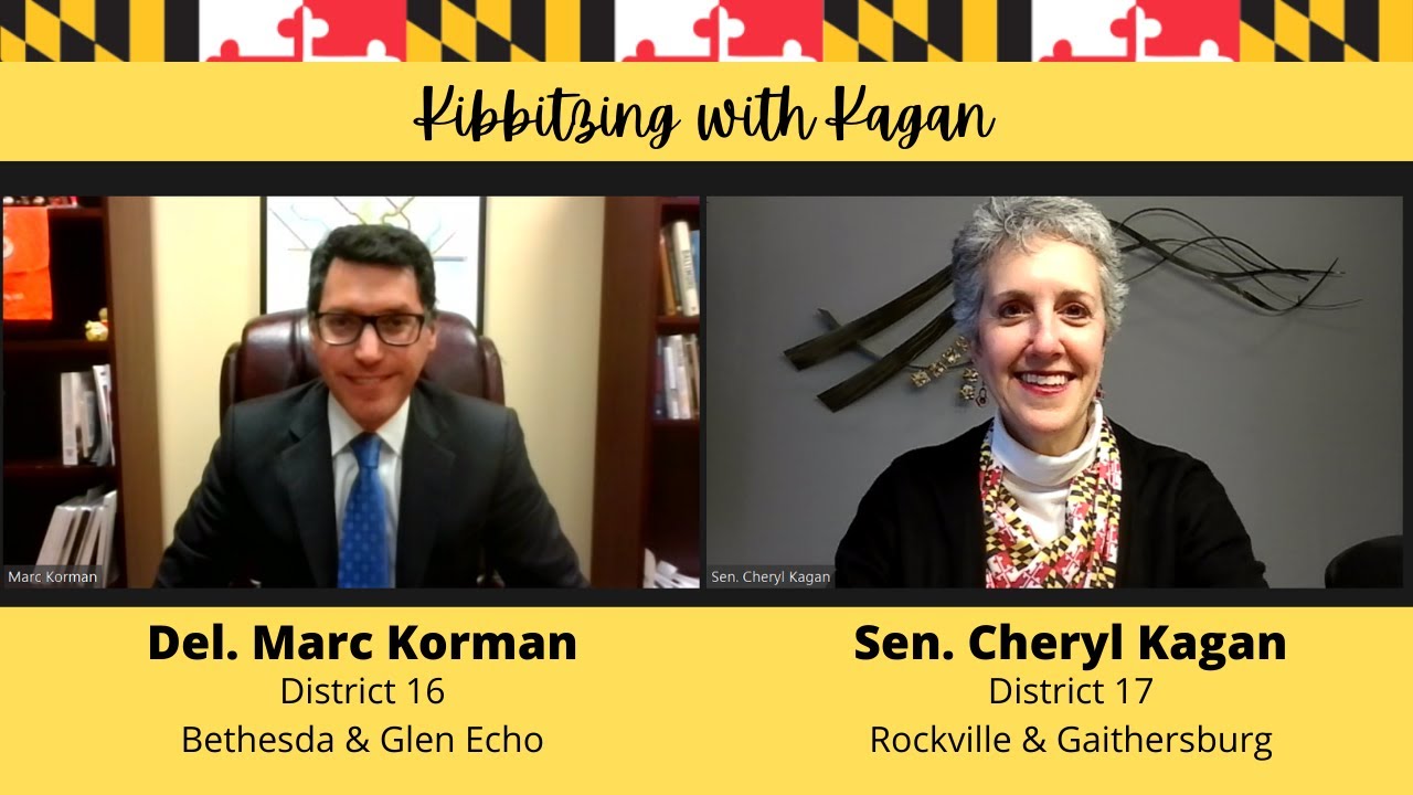 "Kibbitzing with Kagan" featuring Majority Leader Delegate Marc Korman ...