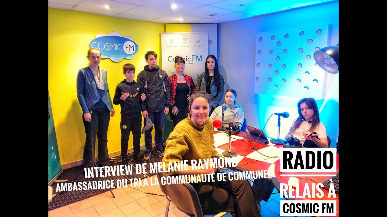 Radio Relais: Interview de Mélanie Raymond, Ambassadrice du Tri - YouTube
