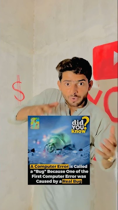 Why computer error called bug ? #shorts #computer #computers #error - YouTube