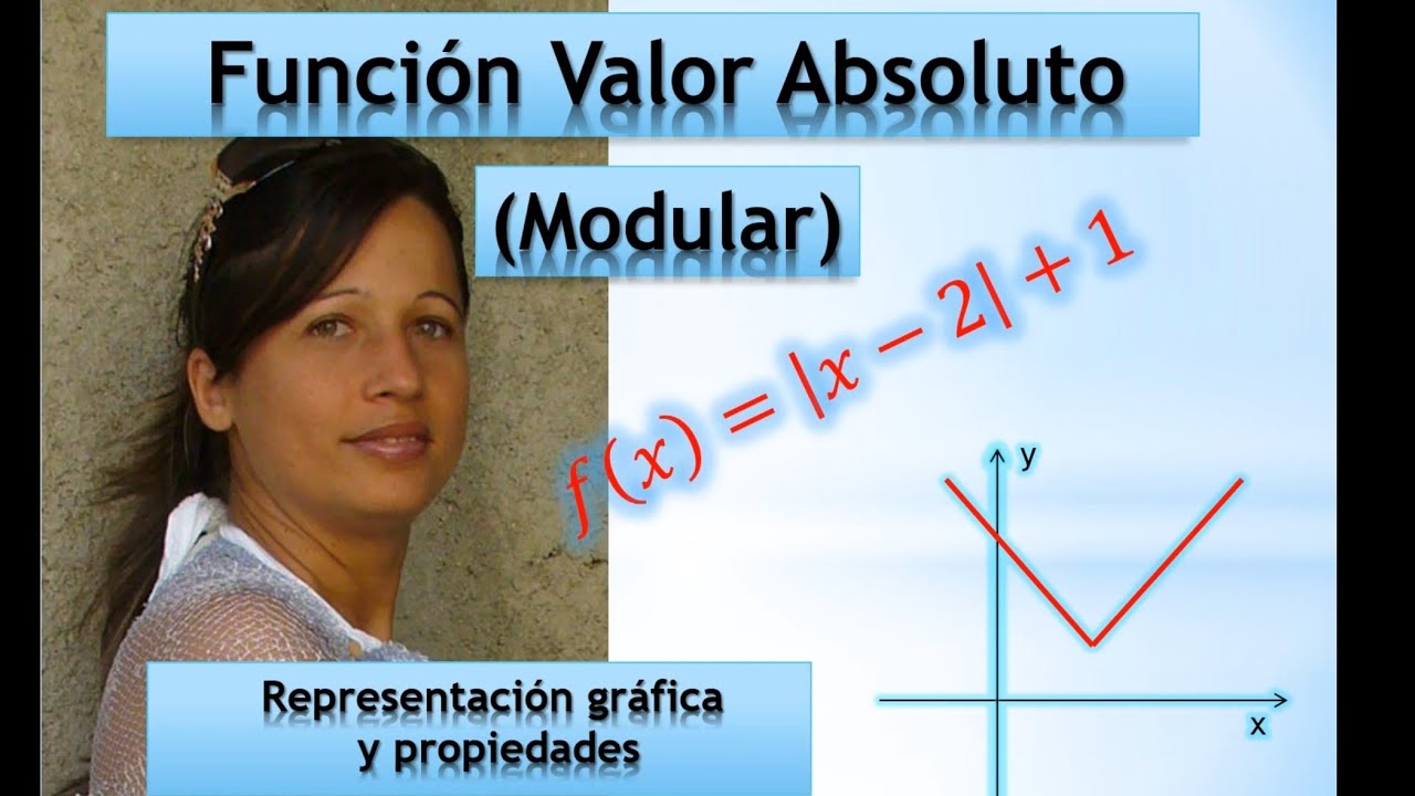 Matemática 《 Funciones 》 Clase 16 - Función Modular. Representación ...