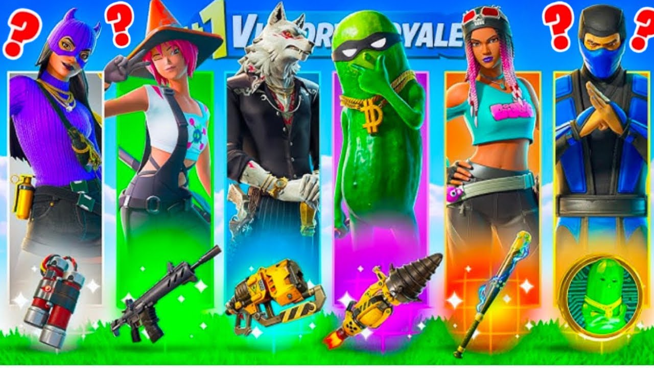 The *RANDOM* BOSS Challenge in Fortnite chapter 6 season 2 - YouTube