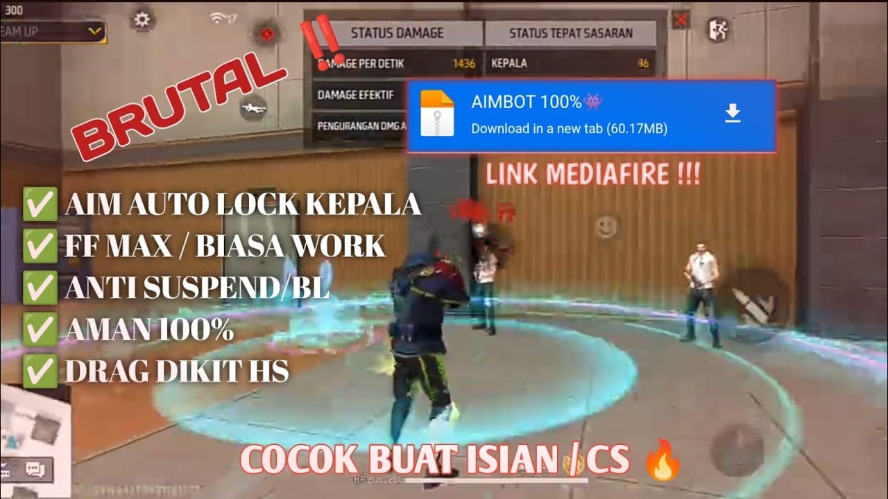 AIMBOT FF AUTO HEADSHOT ‼️ AIM AUTO LOCK KEPALA 🇧🇷⚙️ AMAN UNTUK AKUN UTAMA ANTI BAND 👽🔥 - YouTube