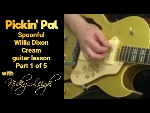 Spoonful by Willie Dixon / Cream - Part 1 (riff) - guitar lesson - YouTube
