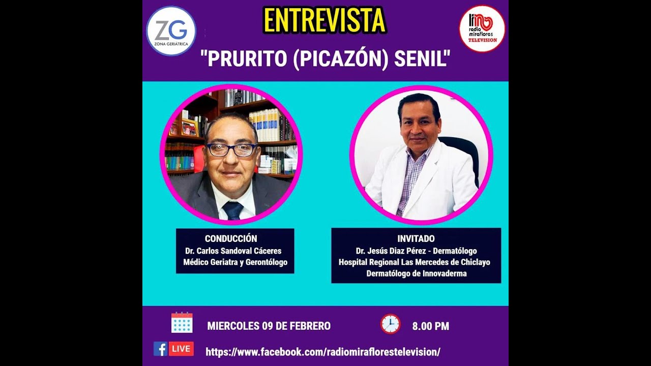 "PRURITO (PICAZÓN) SENIL" - YouTube