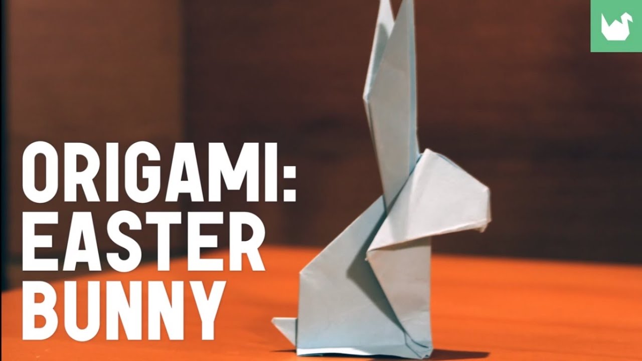 Learn how to make origami easily: Easter Bunny - YouTube