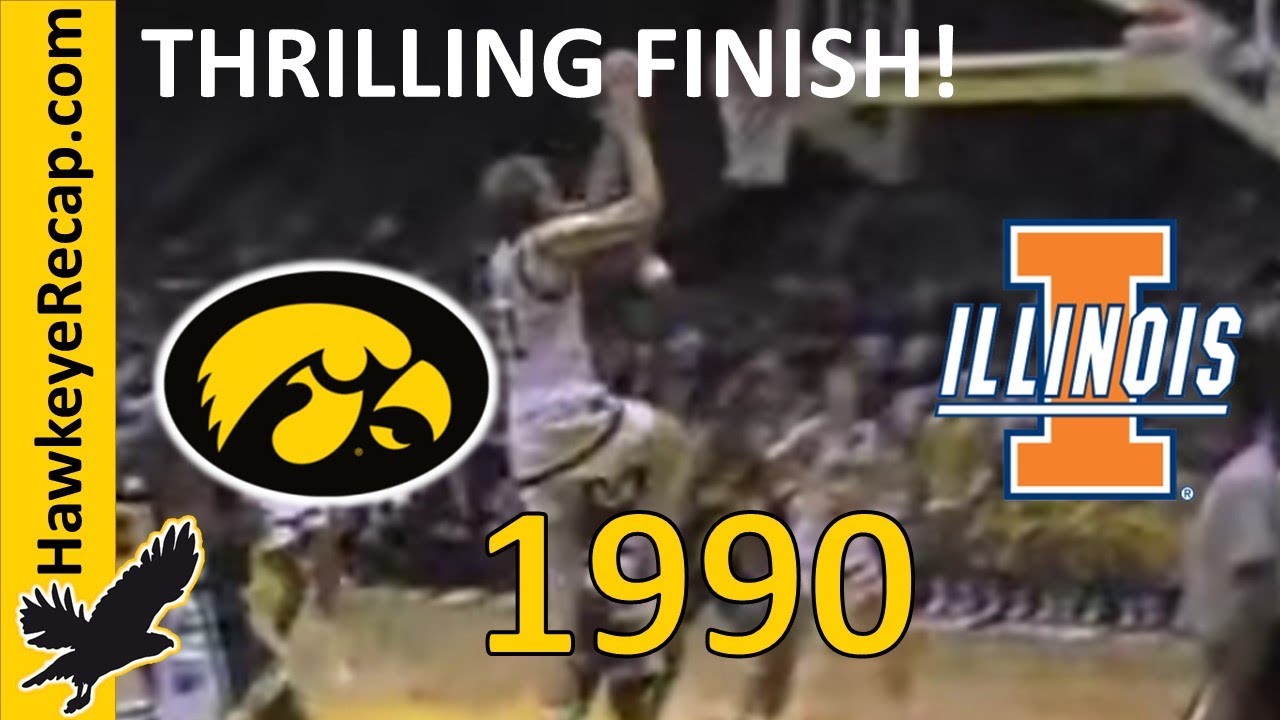 Amazing Final Minute of Iowa Hawkeyes Basketball Upset over #10 ...