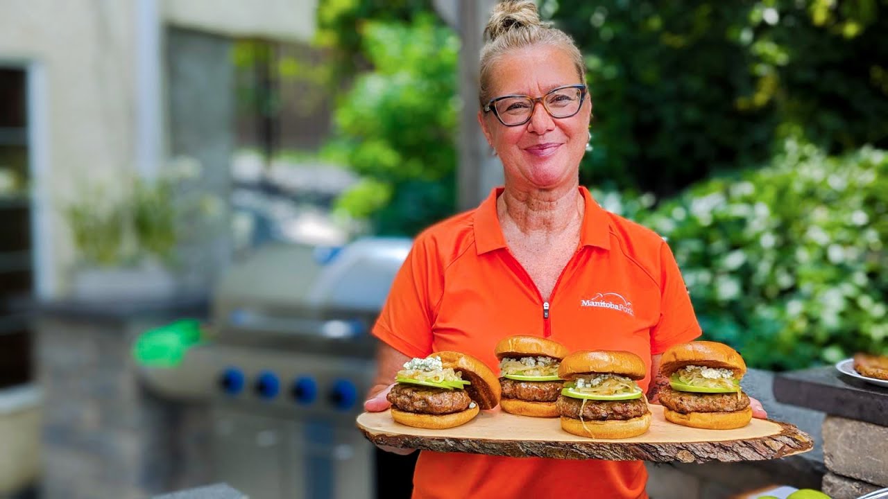 Susan makes the best pork burgers…even better? | Grillin’ with Great ...