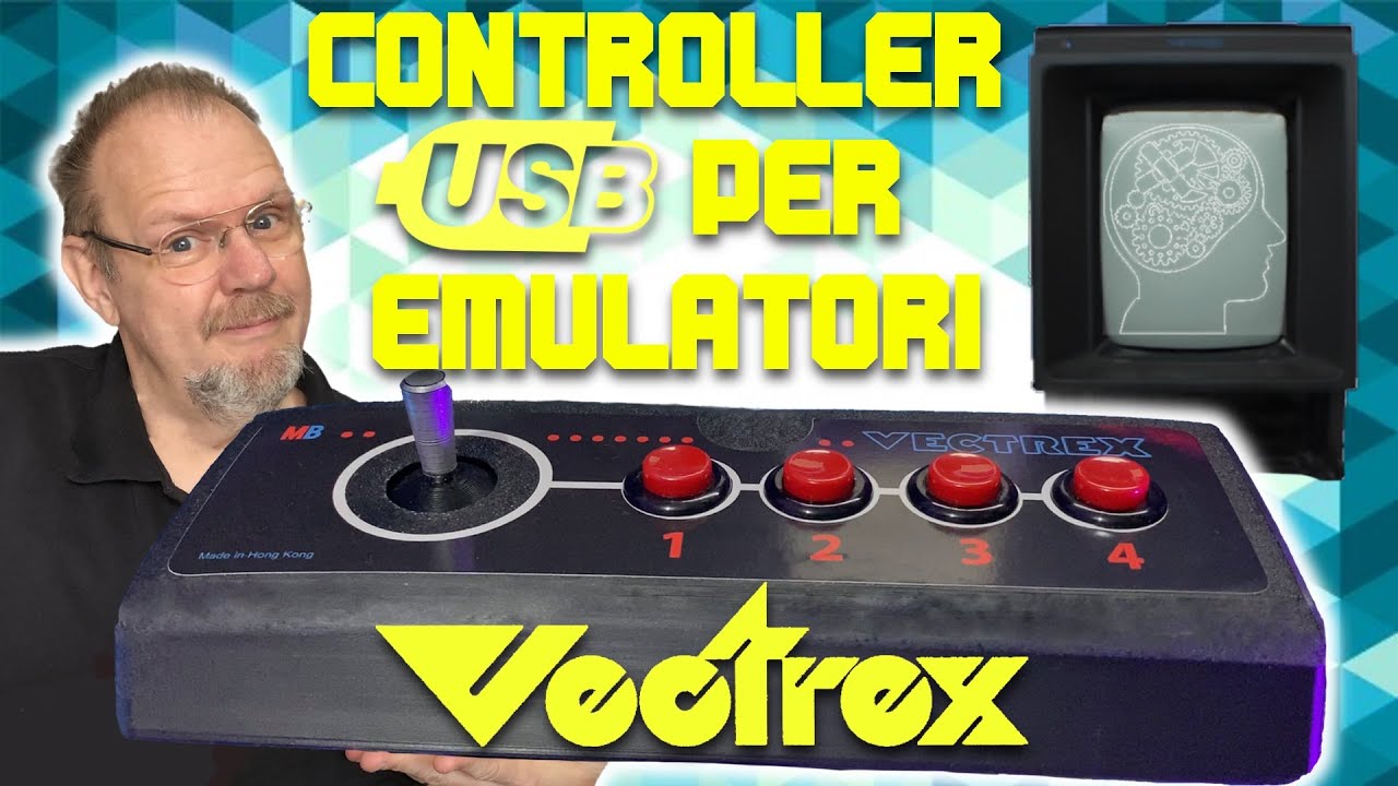 SH192 - Giochiamo BENE con il Vectrex su computer - Controller e ...
