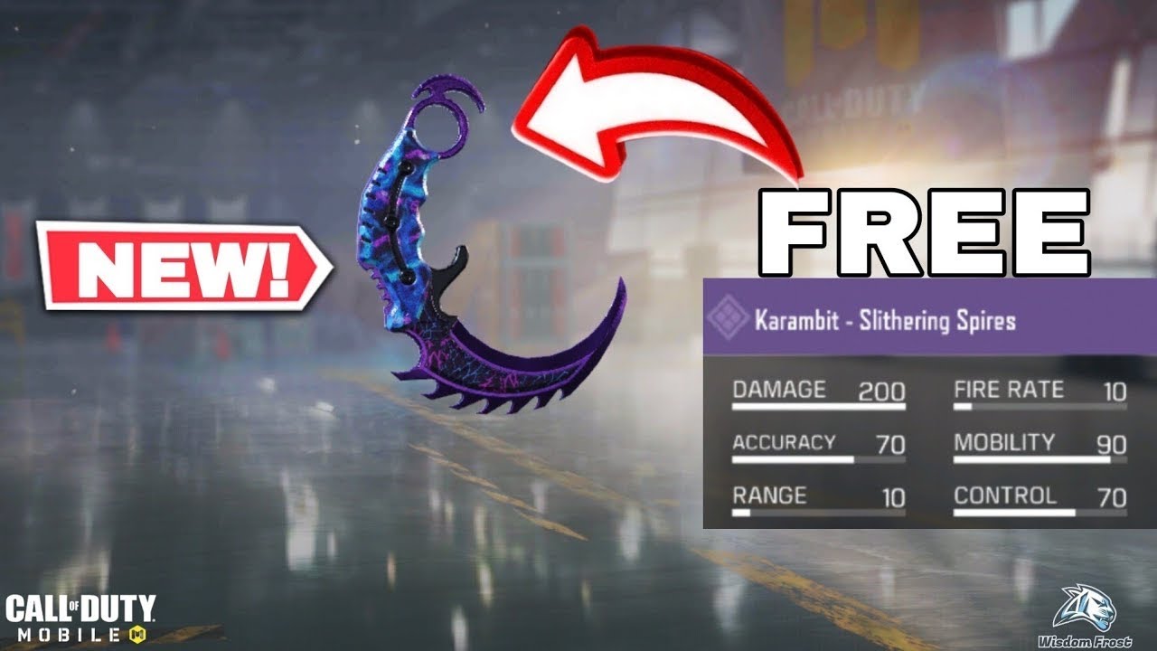 How to get a free karambit in CODM season 3! - YouTube