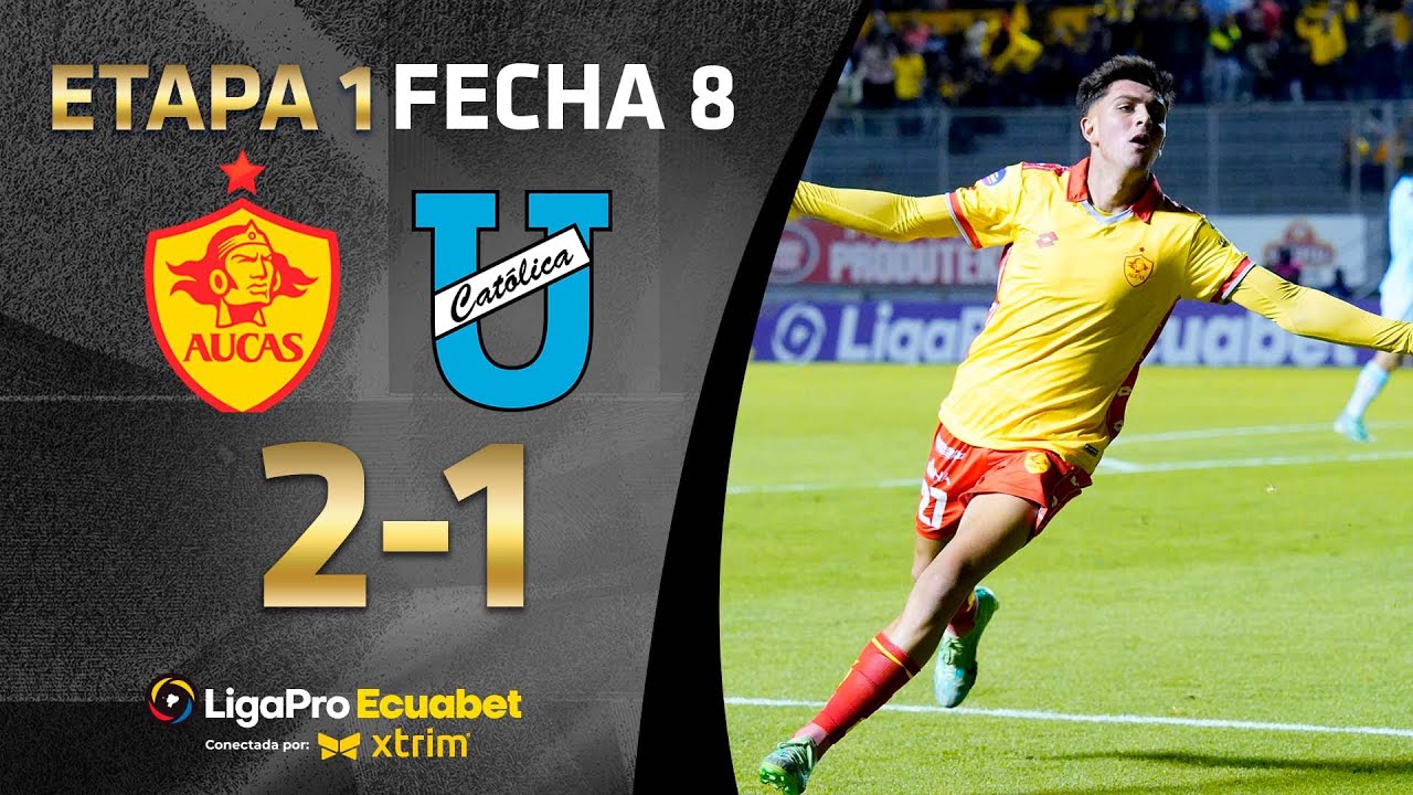 RESUMEN COMPLETO AUCAS 2-1 U CATOLICA | LIGAPRO ECUABET - YouTube